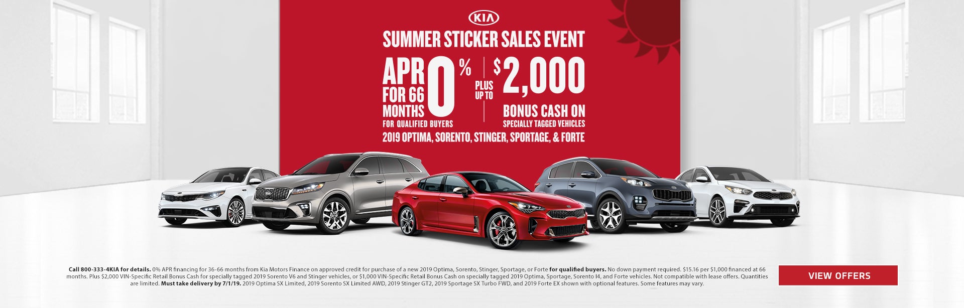 Kia Summer Sticker Sales Event near Charlotte NC - Keffer Kia